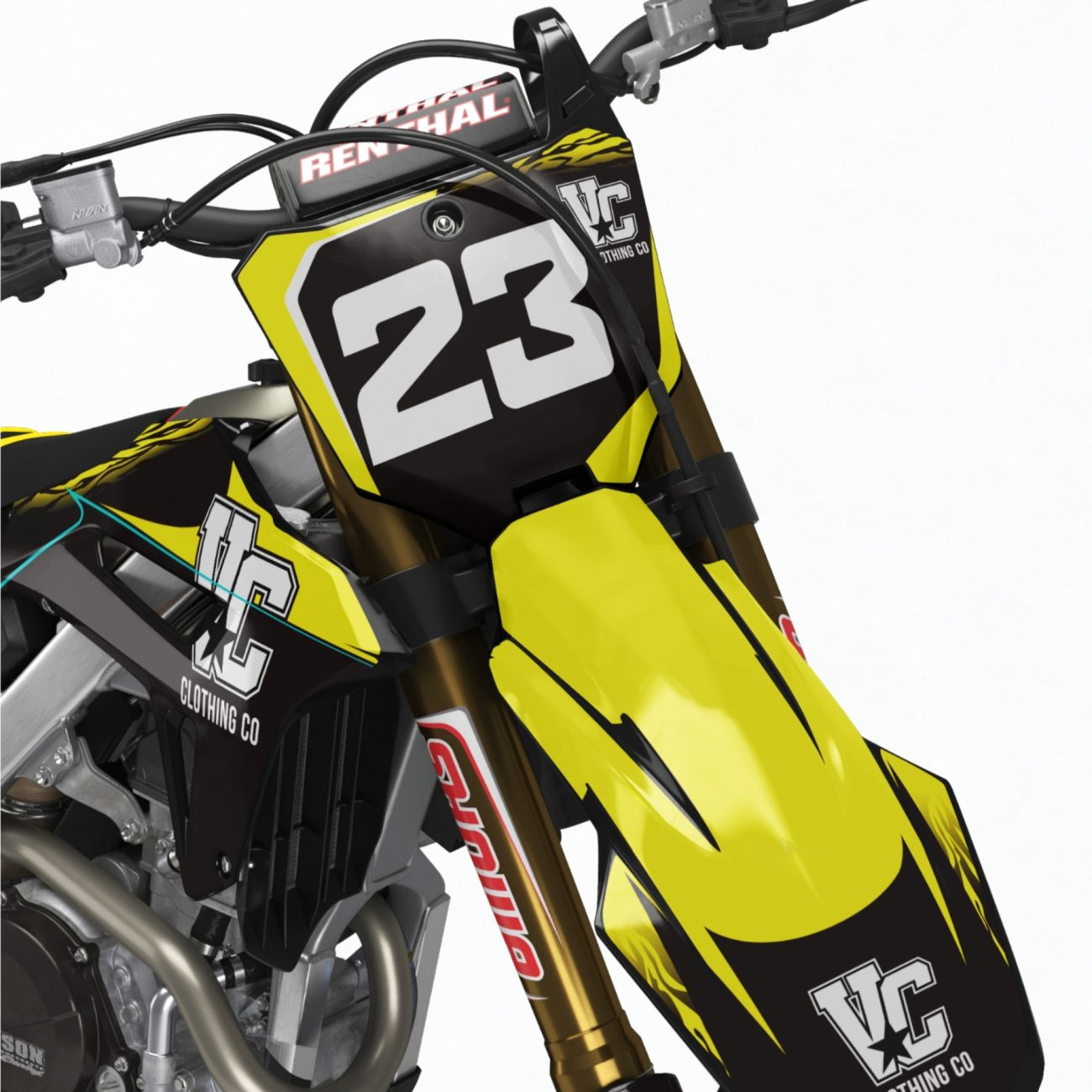 FULL CUSTOM DESIGN MX GRAPHICS KITS 50cc to 110cc – Vendetta Clothing CO